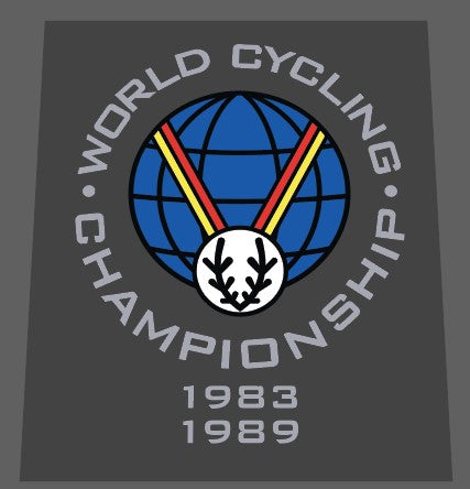 Buy Greg Lemond World Champ decals at H Lloyd Cycles for only €7,95