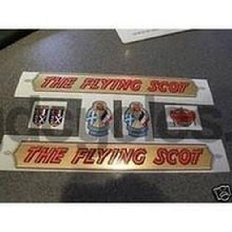 FLYING SCOT Deluxe Decal Set - Premium Quality C Accessories – H Lloyd ...