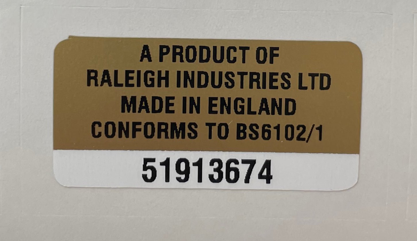 Raleigh – H Lloyd Cycles